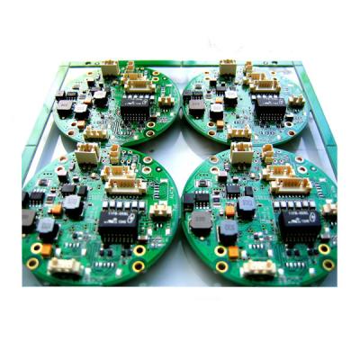 China OEM van de Controlemechanismedouane Witte Silkscreen PCBA gedrukte de kringsraad van de raads Groene Soldmask Te koop