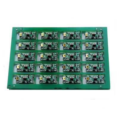 China OEM van de Controlemechanismedouane Witte Silkscreen PCBA gedrukte de kringsraad van de raads Groene Soldmask Te koop