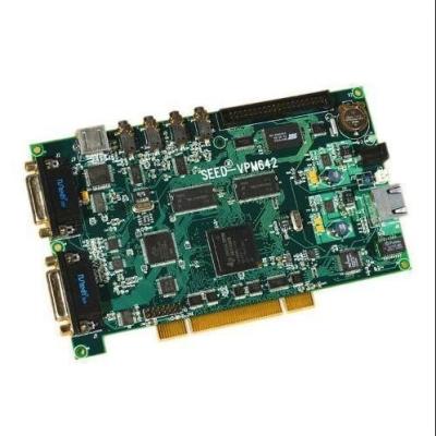 中国 注文LED PCBのプリント基板 アセンブリFr4 PCBの物質的なシルクスクリーンの白いsoldmarkの緑 販売のため