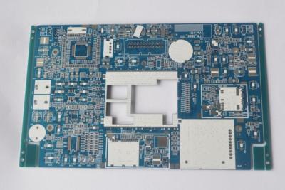 China Multilayer PCB board manufacturer Blue soldmask white silkscreen for sale