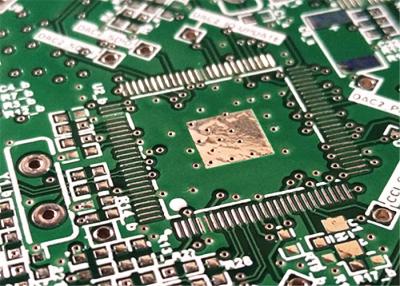 Cina Di verde 2OZ circuito stampato elettronico d'argento FR4 di immersione a più strati di Soldermask in vendita