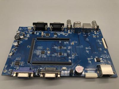 China Groen 4 laag 2OZ Rigid Printed Circuit Boards, Fr4 Multilayer PCB Board Te koop