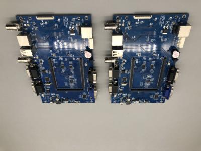 China Groen 4 laag 2OZ Rigid Printed Circuit Boards, Fr4 Multilayer PCB Board Te koop