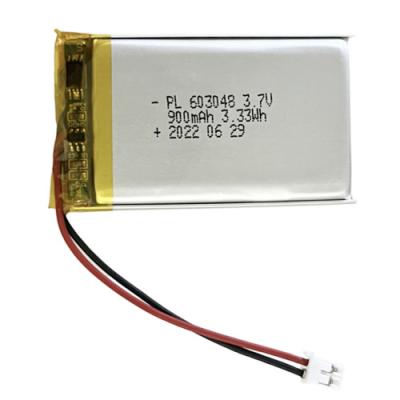 China van het het Lithiumpolymeer van 3.7V 900mAh Navulbare Batterij 603048 voor Schoonheidsapparaten Te koop