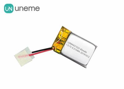 China batería recargable 421522 85mAh 3.7V del polímero de litio 4g con el alambre del PCM en venta