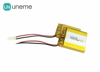 China Pequeña batería 503035 de 3.7V 520mAh Lipo Bluetooth para el dispositivo usable en venta