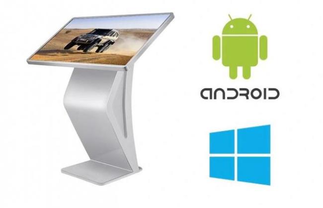 Self Service 1920*1080 43 Inch Freestanding LCD Signage 2