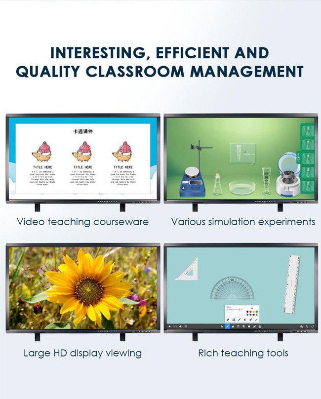 TFT 75 Inch Interactive Flat Panel Digital Smart Board For Classroom 1