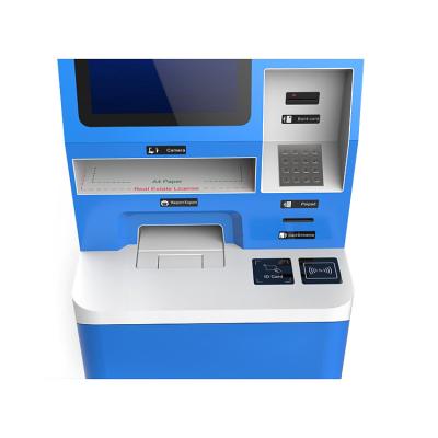 China Digital Signage Self Payment Kiosk All In One Touch Screen Pos Terminal for sale
