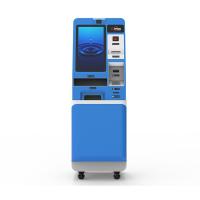 China Windows Self Payment Kiosk Interactive Card Reader Checkout Cash Payment Kiosk for sale