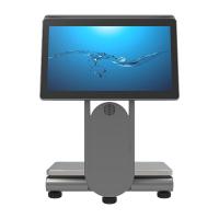 China Artificial Intelligence POS Weighing Scale USB/RS232/RJ45 With 58mm Printer for sale