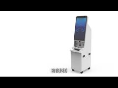 Tela digital sensível ao toque inteligente para interiores Impressora A4 Self-Service KioskTouchscreen Display Terminal de pagamento