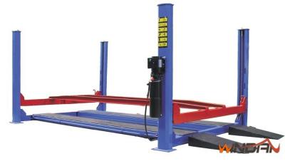 China 4T Hydraulic Cylinder Car Lift , 4 Post Auto Lift Safety Latches WD440A for sale