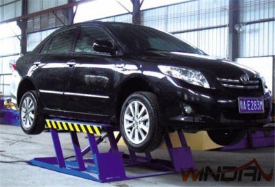 China 2800kg Lifting Capacity Movable Hydraulic Scissor Car Lift with Safety Lock for sale