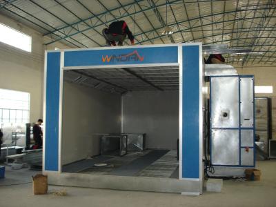 China Air Exhaust Vertical Car Painting Down Draft Spray Booth WD-26-1 for sale