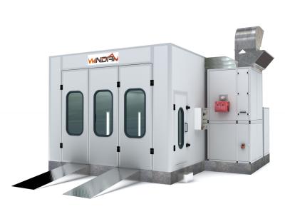 China Riello Burner Auto Spray Booth With Exhaust Fan And Intake Fan WD-20 for sale