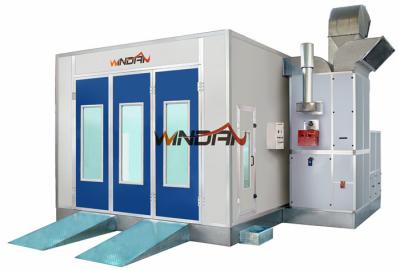 China WD-300 Side Draft Paint Booth  5 Rows Of Grilles Made By Flat Bar / Twisted for sale