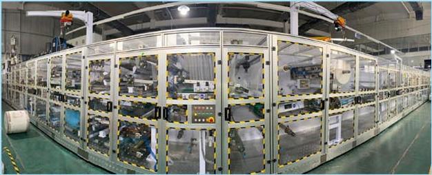 Quality inspection of baby diapers