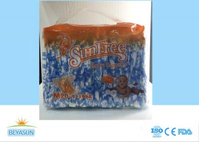 China Cute Disposable Custom Baby Diapers / Overnight Printed Diapers For Babies for sale