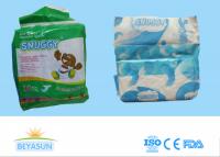 China Non Woven Disposable Eco Friendly Baby Diapers Soft Absorbency 320mm Size M 6g SAP for sale