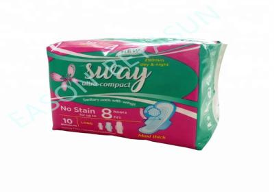 China Ladies Sanitary Napkins 80ml Absorbency 155/180/240/290/330 White for Maximum Protection and Comfort for sale