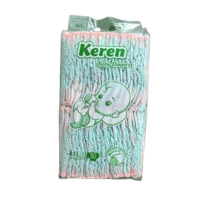 China Baby Diapers Made in China Non Woven Fabric Disposable Powerful Diaper for sale