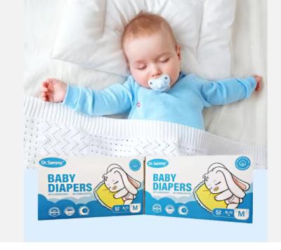 China OEM ODM Breathable Newborn Diapers Nappies Low Price All Sizes Baby Diapers for sale