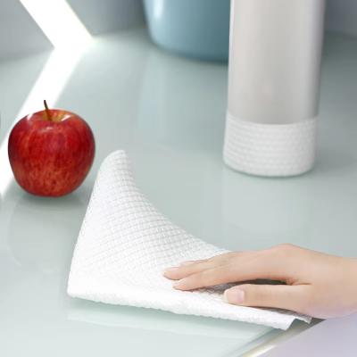 China Non-woven Kitchen Wipes and Reusable Cleaning Cloth with High Absorbency Lint Free and Customizable Size for sale