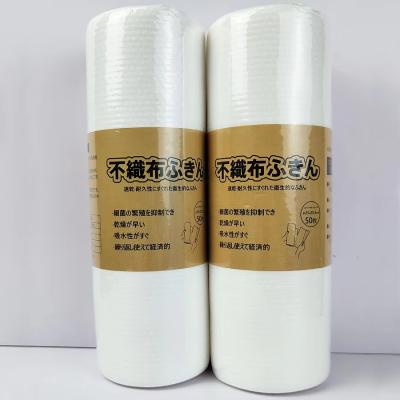 China Wholesale Eco-friendly & Biodegradable Kitchen Paper Towel with Strong Adsorption and 60GSM Quality for Home and Commercial Use for sale