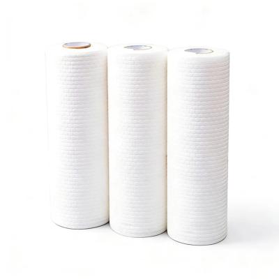 China 60GSM Quality Kitchen Paper Roll with Hexagonal Pattern for Super Water Absorption Disposable Cleaning Paper for sale