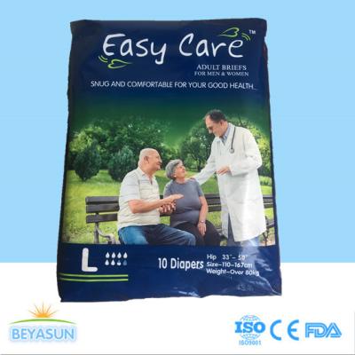 China Environmentally Friendly Overnight Sleepy Adult Disposable Diapers Chemical Free for Old Age for sale
