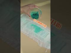 Tamanho descartável de Xxl do tecido do bebê da marca própria feita sob encomenda com filme de Clothlike