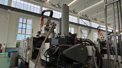 China Thixomolding Technology Magnesium Alloy Die Casting Machine with 5000 KN Clamping Force and 10-285rpm Screw Speed for 50Hz Power Supply for sale