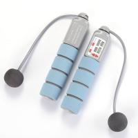 China FCC Cordless Jump Rope Smart Counting Calorie Burn with LCD Display 180g for sale