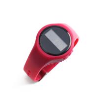 China EU Standard White Pedometer Bracelet with Long Distance Tracking 999999 Steps for sale