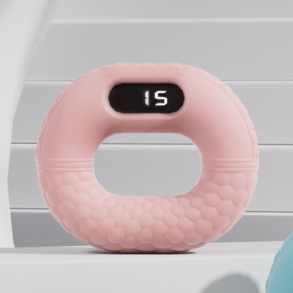 Quality Adjustable Strength Exercise Hand Gripper Ring Hand Squeezer Workout for sale