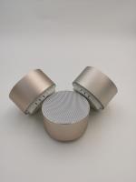 China Portable Bluetooth 5.0 Speaker 69x69x42mm ABS Aluminum Mini Wireless Speaker for sale