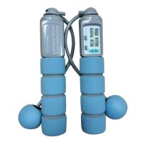 China FCC Cordless Jump Rope Smart Counting Calorie Burn with LCD Display 180g for sale