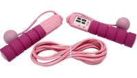 China Customized Digital Skipping Rope with Calorie Timer LCD Display 175mm Handle for sale