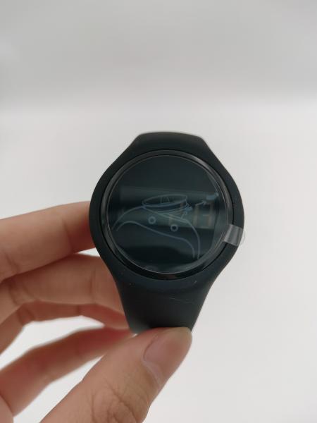 Customization Men'S Step Tracker Watch With Silicone Strap ABS Silica Gel Unisex