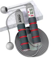 China FCC Cordless Jump Rope Smart Counting Calorie Burn with LCD Display 180g for sale