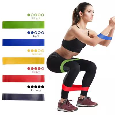 China Yoga Latex Belt Fitness Drawstring Belt Resistance Band Fitness Set Home Use for sale