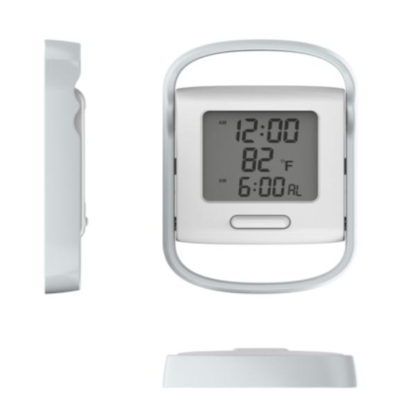 Quality Multifunctional Phone Holder Led Display Clock With Temperature And Electronic Movement for sale