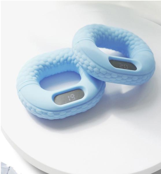 Quality Adjustable Strength Exercise Hand Gripper Ring Hand Squeezer Workout for sale