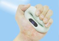China Adjustable Silicone Hand Gripper 73g for Strength Training and Hand Therapy for sale