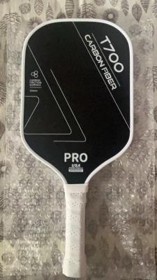 China Raqueta de pickleball de fibra de carbono para adultos de 16 mm, raqueta esmerilada, pala de pickleball en venta