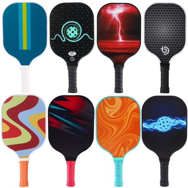 Quality Adult Portable Fiberglass Pickleball Racket Fashionable And Casual for sale