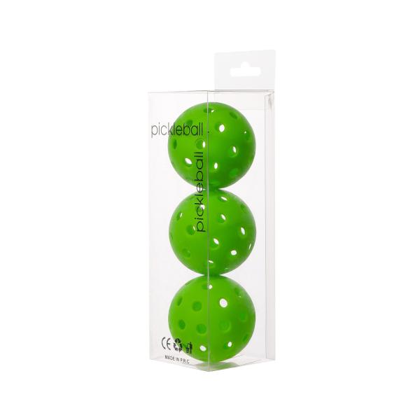 Quality Pickleball 40 Holes 74MM Injection Molded Pickleball Hot Melt Molded High Elastic Plastic Pickleball for sale