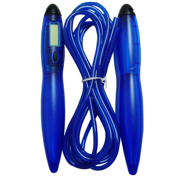 Quality Personalized White Gym Skipping Rope Digital Counter Jump Rope 300CM Adjustable for sale