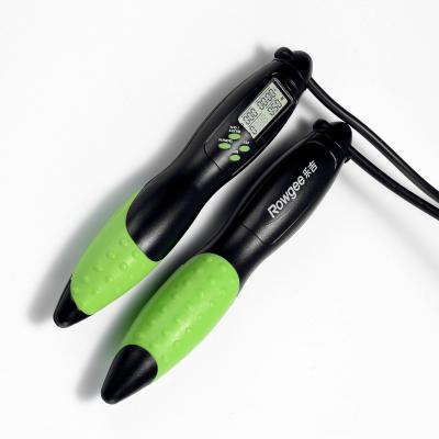China Workout Skipping Rope Adjustable Rope Length JP-100 LCD Counter Panel Skipping Rope For Fitness Exercise for sale